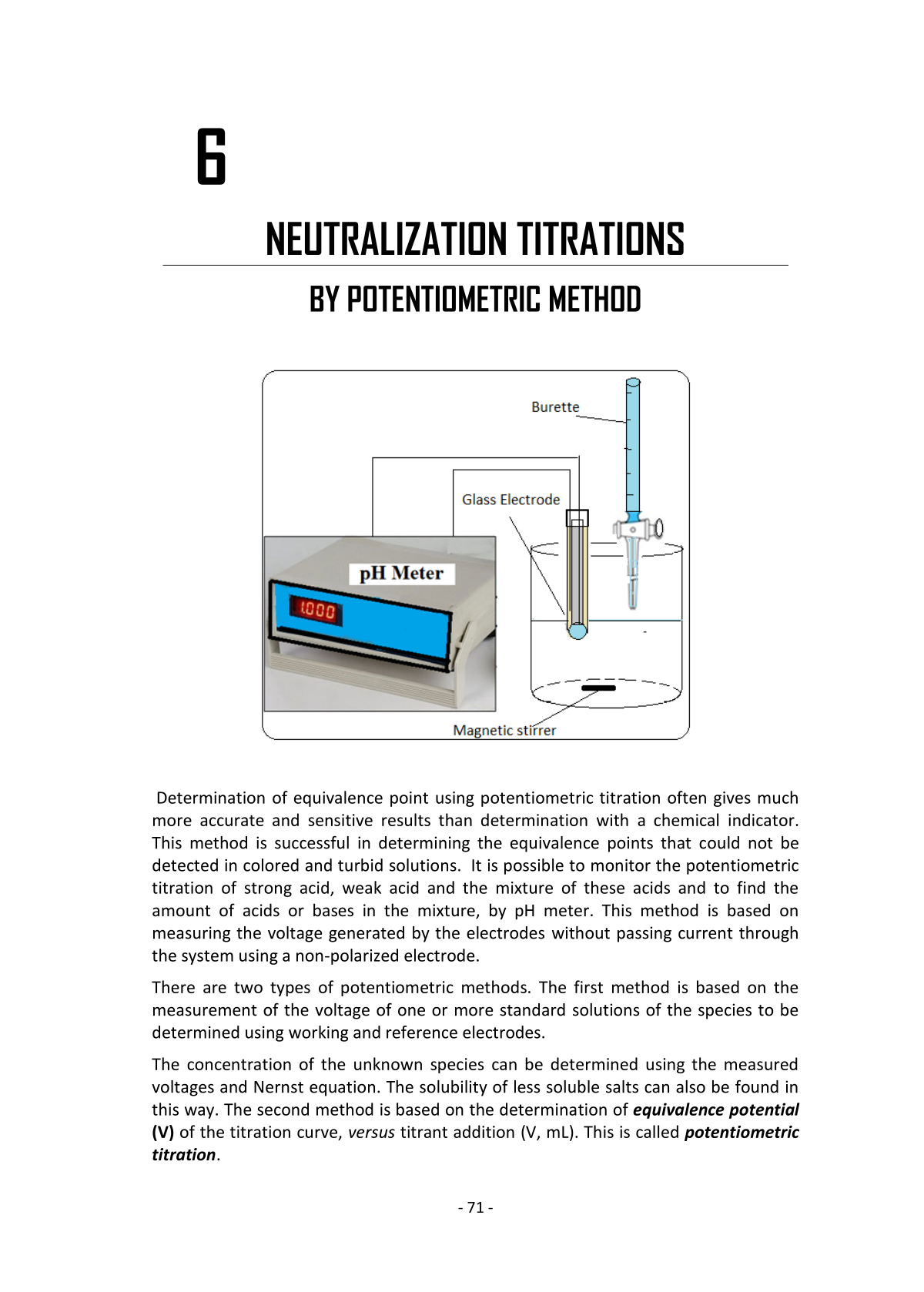 Instrumental Analysis Laboratory Manual | ADVERTI